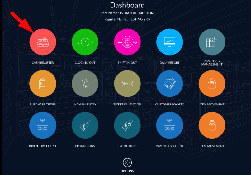 Select refund option which is available at the bottom of the screen.