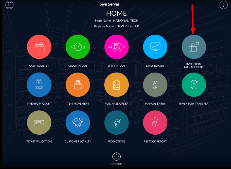 Open Rapid RMS application. Select the inventory management module from the dashboard. Enter ...