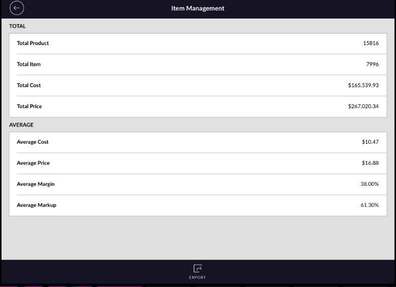How to View Inventory Information in iPad