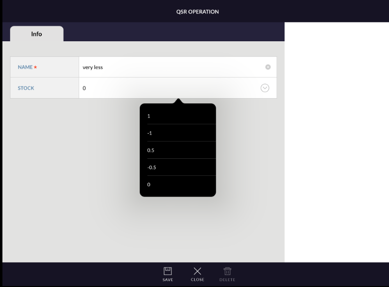 Now click on save new operation will be added.
