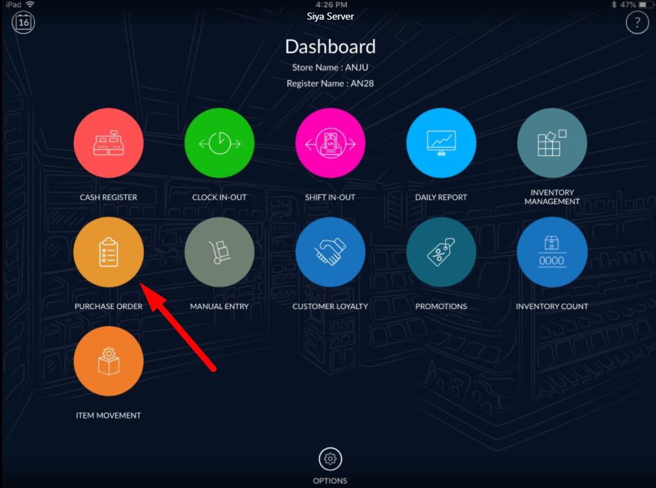 Click on generate order.