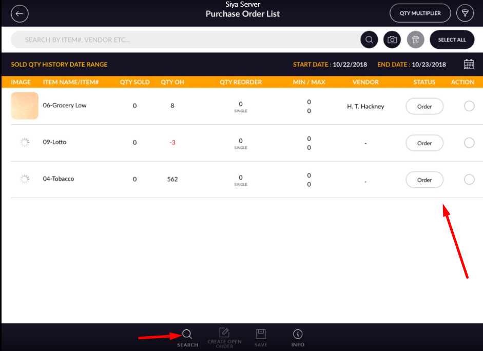 How to Generate PO from Generate order module?